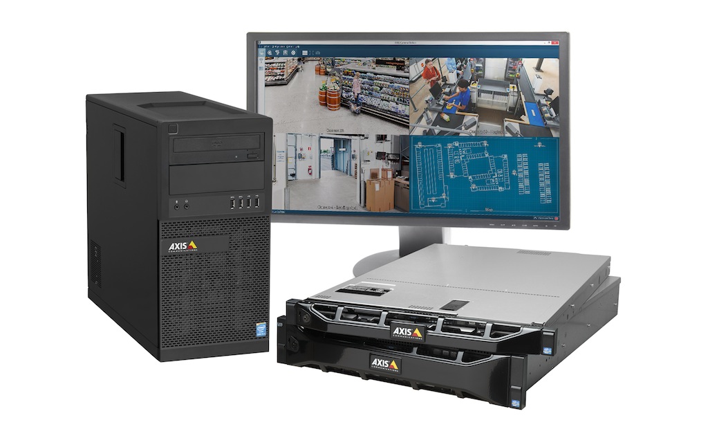 Grabadores Axis S10 Camera Station: Security guarantee for medium ...