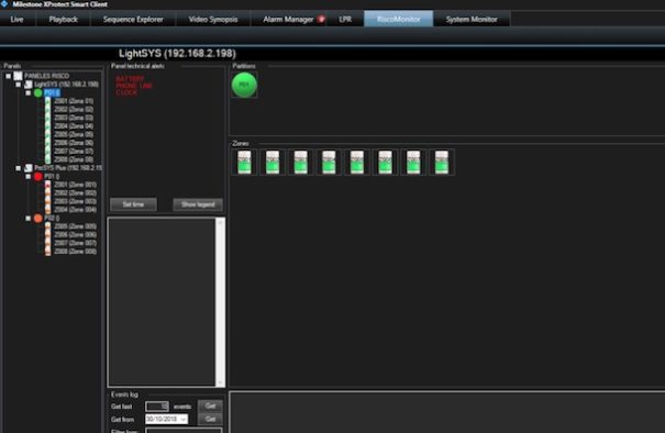 Risco Group integrates its intrusion panels into the Xprotect platform ...
