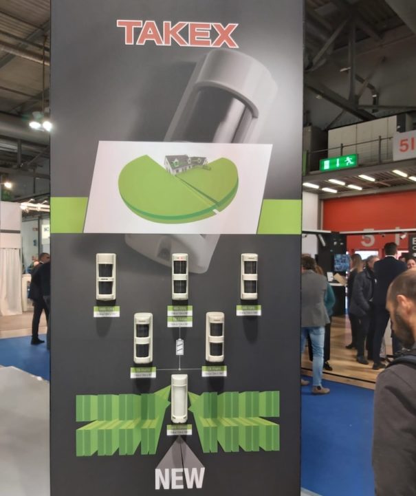 Takex MX-12FM: dual-zone detector with passive infrared sensor for ...