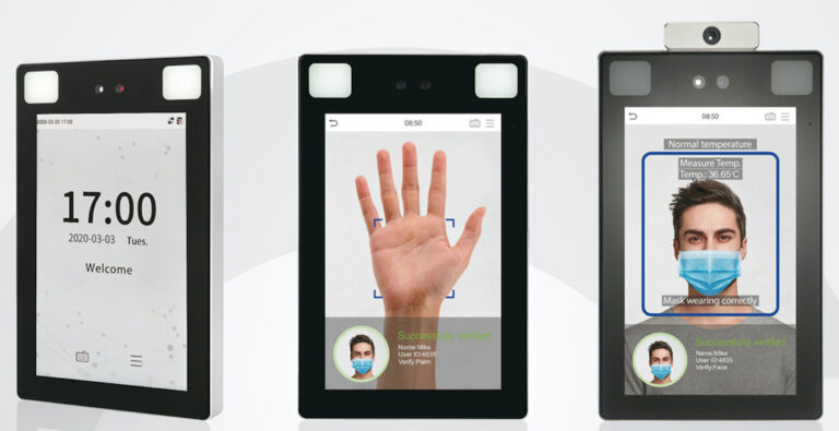 ZKTeco Proface X: access control with temperature and mask detention