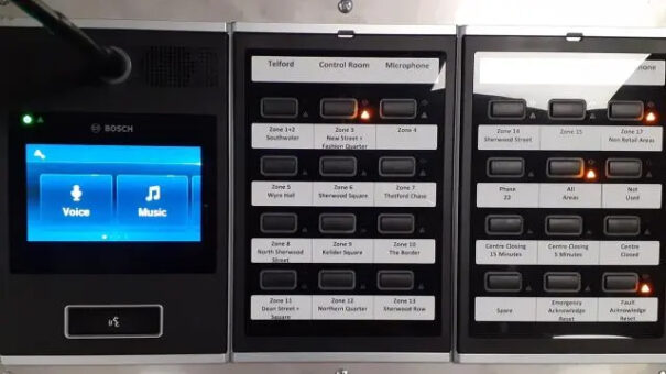 Telford renueva el sistema de megafonía con Bosch Praesensa