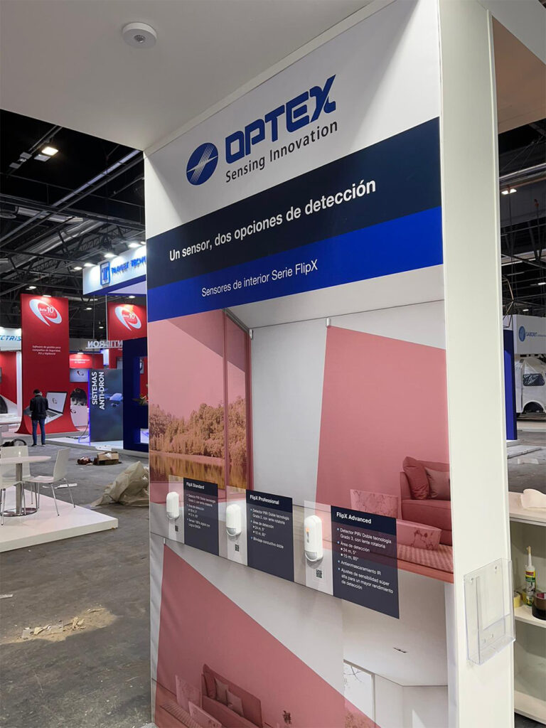 Optex shows its Redscan LiDAR technology at Sicur 2024